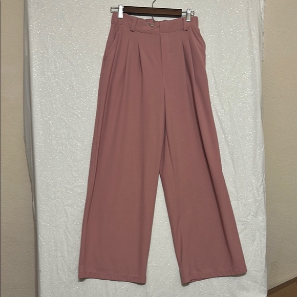 HALARA | Pants & Jumpsuits | Halara Pink Wide Leg Highwaisted Pants ...
